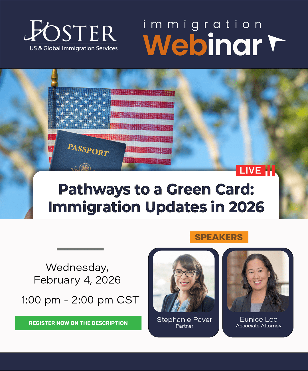 Upcoming Webinar: Pathways to a Green Card: Immigration Updates in 2026 ...